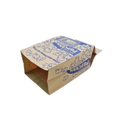                  New Design Hot Sale Microwave Kraft Paper Packaging Popcorn Bag             