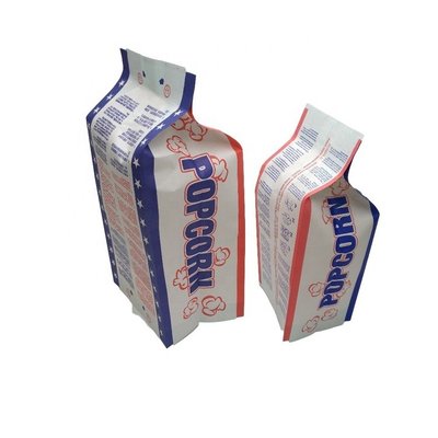                  Custom Printed Food Packaging Paper Microwave Popcorn Bag             