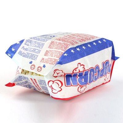                  Custom Printed Food Packaging Paper Microwave Popcorn Bag             