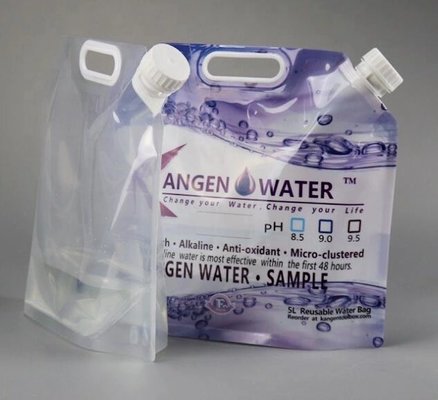 Custom Printing 5L Foldable Water Bag With Handle