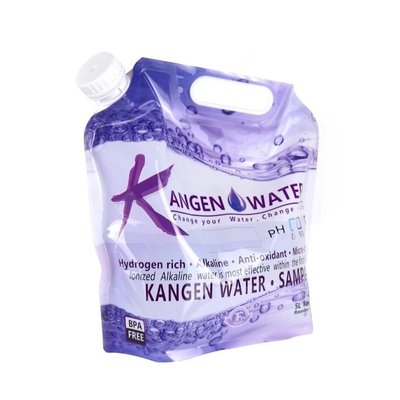Custom Printing 5L Foldable Water Bag With Handle