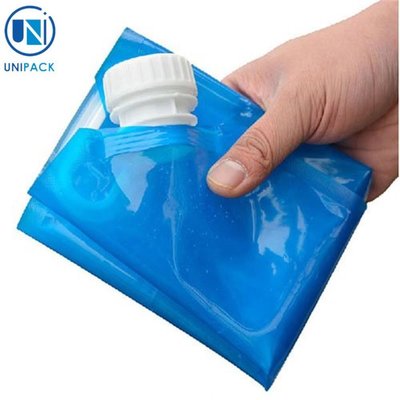 Stand Up Liquid Packaging Bag With Spout Foldable Anti Static