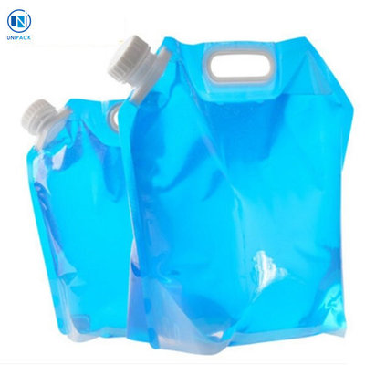 Spout Top Disposable Drinking Water Bags Shock Resistance