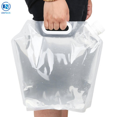 Reusable Liquid Packaging Bag Plastic Material Shock Resistance