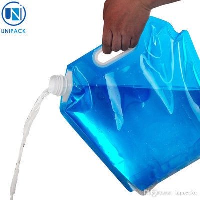 Foldable Liquid Packaging Bag 5 Liters Water Bag 320*300mm