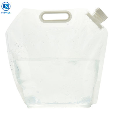 Custom Printing Stand Up Plastic Drink Packaging Water Bags