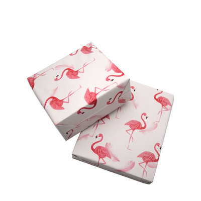 Custom Design Logo Poly Mailer Bag Flamingo Pattern For Shipping