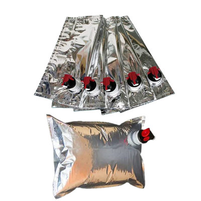 220L High Barrier Aseptic BIB Bag For Mango Pulp Tomato sauce With valve plastic PE Material