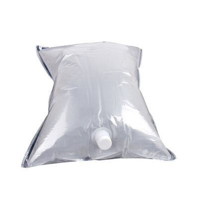 Aseptic Beverage juice BIB Bag Large Capacity Transparent With Spout Top