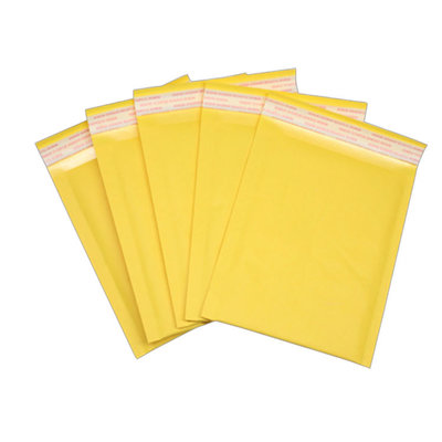 Waterproof and Tear resistant Kraft paper coated Self Sealing express bubble mailer Courier Bag packaging