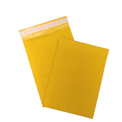 Waterproof and Tear resistant Kraft paper coated Self Sealing express bubble mailer Courier Bag packaging