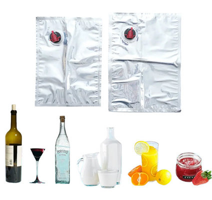 white wine red wine edible oil bag in box aluminum foil bucket pure water aseptic bib bag packaging