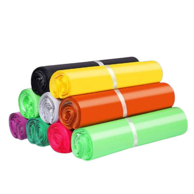 Black and white color printing new material waterproof logistics express shipping poly mailer courier packaging bag