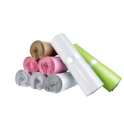 White color thickened 12 silk waterproof e-commerce courier packing bag poly mailer packaging courier express bag