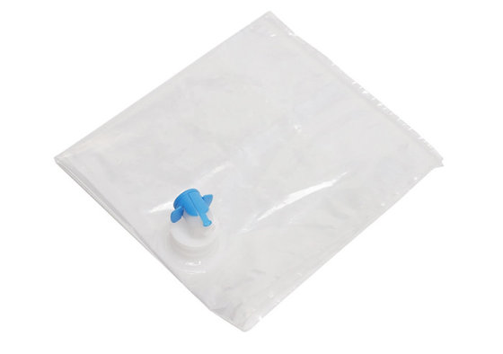 aseptic concentrate juice bag transparent valve bag in box butterfly valve red wine aseptic bib bag packaging