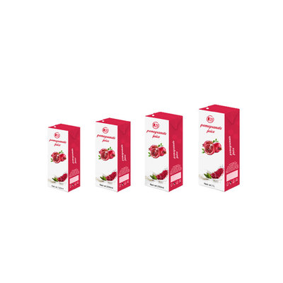 eco-friendly composite laminated cardboard aseptic brick pack filling juice milk beverage carton box packaging