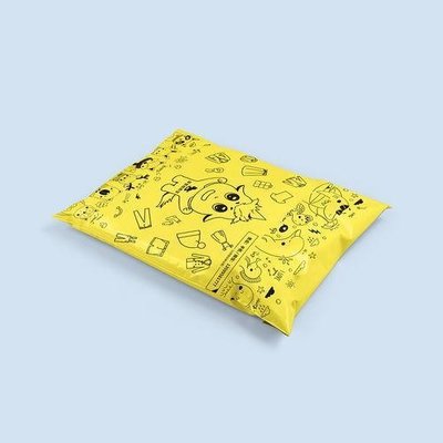 Thickened e-commerce express logistics packaging poly mail bag self-adhesive bag waterproof bag packaging