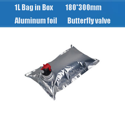 unipack standard barrier aluminized aseptic liquid bib bag packaging bag in box package