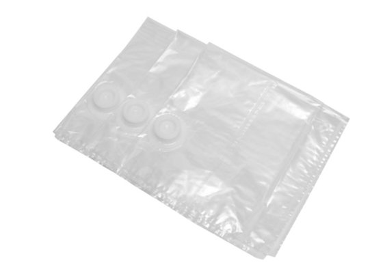 unipack Milk Egg liquid dairy products transparent aseptic bib bag with lid bag in box packaging