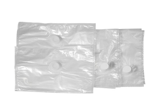 unipack Milk Egg liquid dairy products transparent aseptic bib bag with lid bag in box packaging