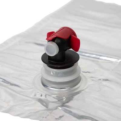 unipack composite aluminum foil filling wine juice special aseptic butterfly valve bib bag packaging bag in box