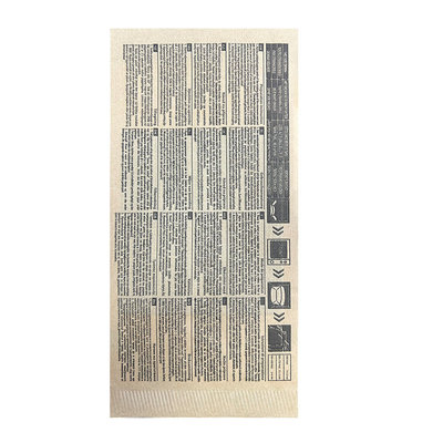 UNIPACK microwave fluoride-free food packaging popcorn paper bag oil-proof film paper bag food vacuum Kraft paper packag