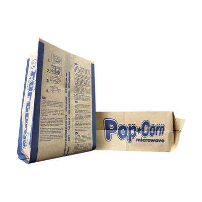 UNIPACK food grade fluoride-free microwave popcorn paper bag heatable disposable oil-proof food paper bag packaging