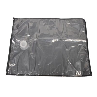 UNIPACK transparent plastic flexible packaging aseptic button lid egg liquid bib bag in box
