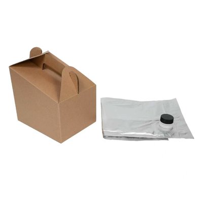 UNIPACK standard Barrier aseptic bib spout Filler bag composite aluminum foil liquid BIB packaging bag With Valve