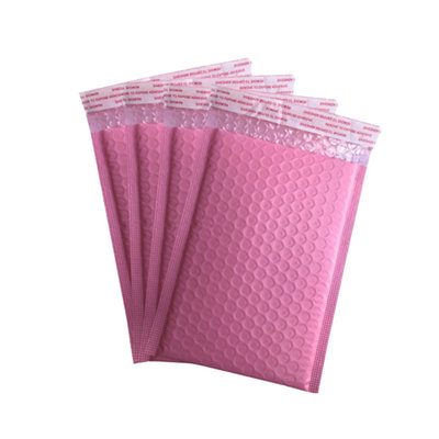 Black co-extruded film bubble mailer matte composite printed logistics shipping express envelope courier bag packaging