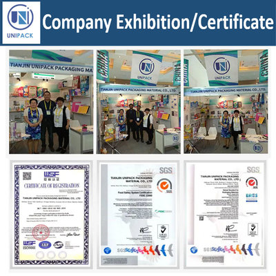 UNIPACK 220L Tomato Paste seal bib Bags jams fruit pulp aluminum plated Aseptic packaging Bag In Box