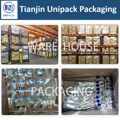 UNIPACK 220L Tomato Paste seal bib Bags jams fruit pulp aluminum plated Aseptic packaging Bag In Box