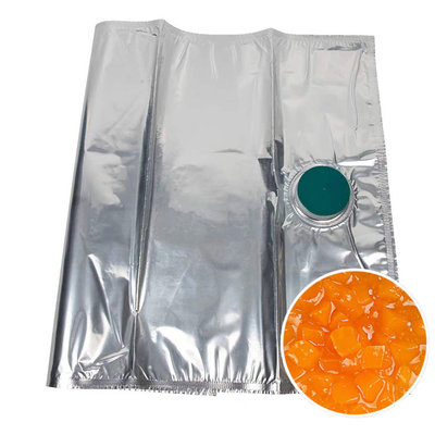 Unipack 2-inch Aluminum-plated standard barrier storage vegetable fruit pulp aseptic bib bag liquid packaging