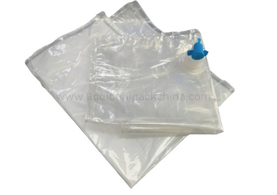 UNIPACK Food Grade Filling Milk Juice Egg Liquid Transparent Aseptic Bib Bag in Box Packaging