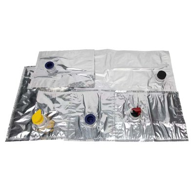 Aseptic aluminized plastic composite bib bag packaging 3L 5L 10L 20L coffee wine drink bag in box with valve