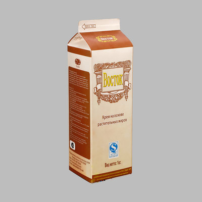 Aseptic Milk Box Packaging 50ml , 500ml , 1000ml Multilayer