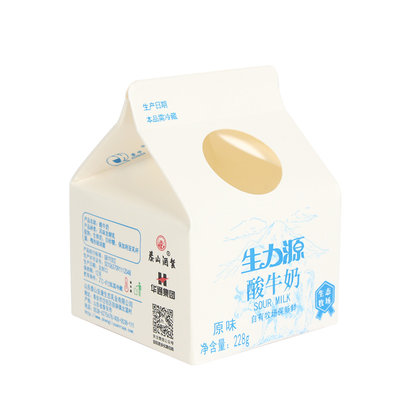 Handmade Aseptic 1000ML Juice Milk Gable Top Box high safety