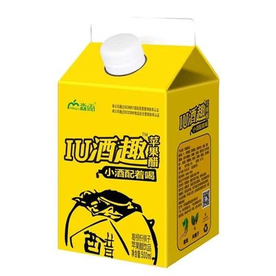 Gable Top Paper Milk Box Packaging 500ml 1000ml Paperboard type