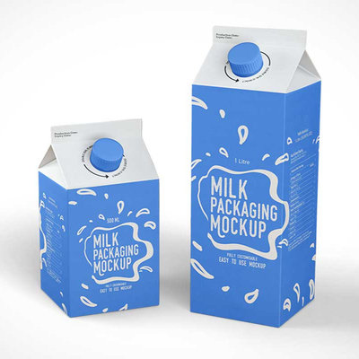 250ml Aseptic Empty Juice Carton For Liquid Packaging