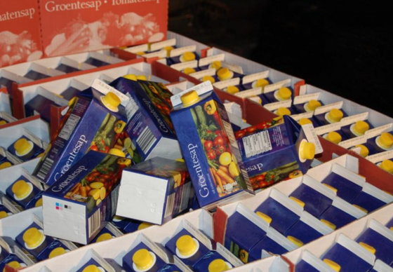 125ml Aseptic Brick Pack Customized Prinitng For Milk Or Juice