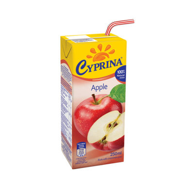 Disposable Standard 250Ml Paper Juice Box Juice Carton Box Natural Juice Packaging