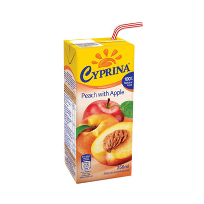 Disposable Standard 250Ml Paper Juice Box Juice Carton Box Natural Juice Packaging