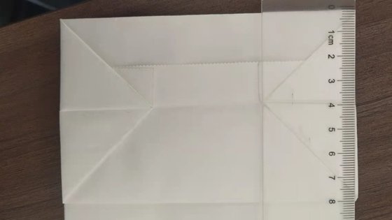 Eco Friendly Airline Square Bottom Air Sickness Bag With Logo Printing