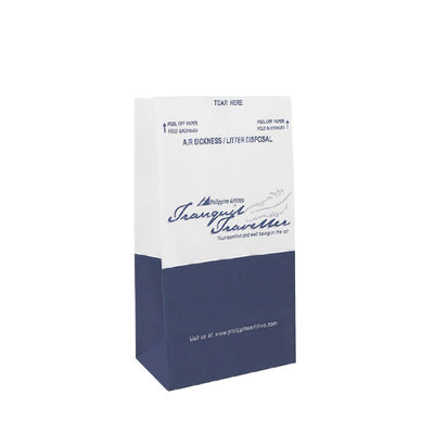 Disposable Customized Air Sickness Bag Packaging Flexo Printing