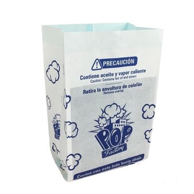 4 Color Printing Packaging Materials Microwave Popcorn Paper Bags