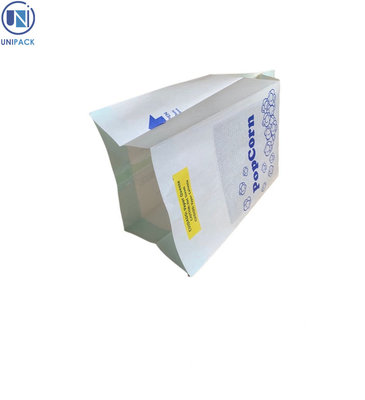 Disposable Microwave Popcorn Bag Biodegradable For Food Packaging