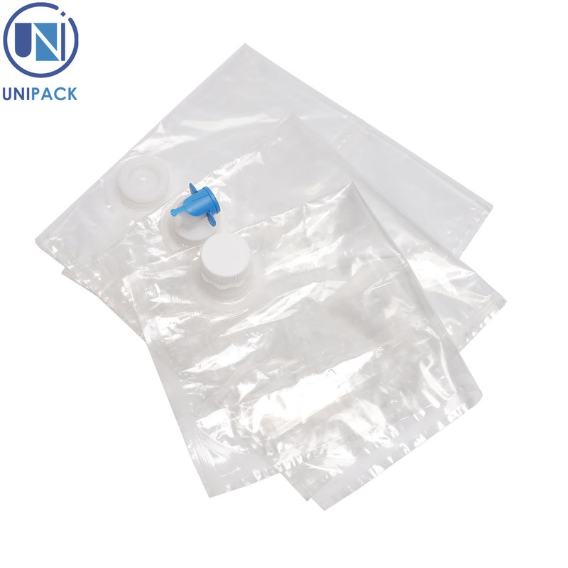 UNIPACK Transparent Liquid Egg BIB Aseptic Bag In Box Packaging