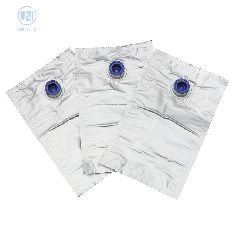 Plastic Material Aseptic Bag In Box For Water Liquid fruit Juice
