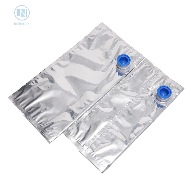 Customized BIB Bag With Valve Aseptic 10 - 220L For Red Wine