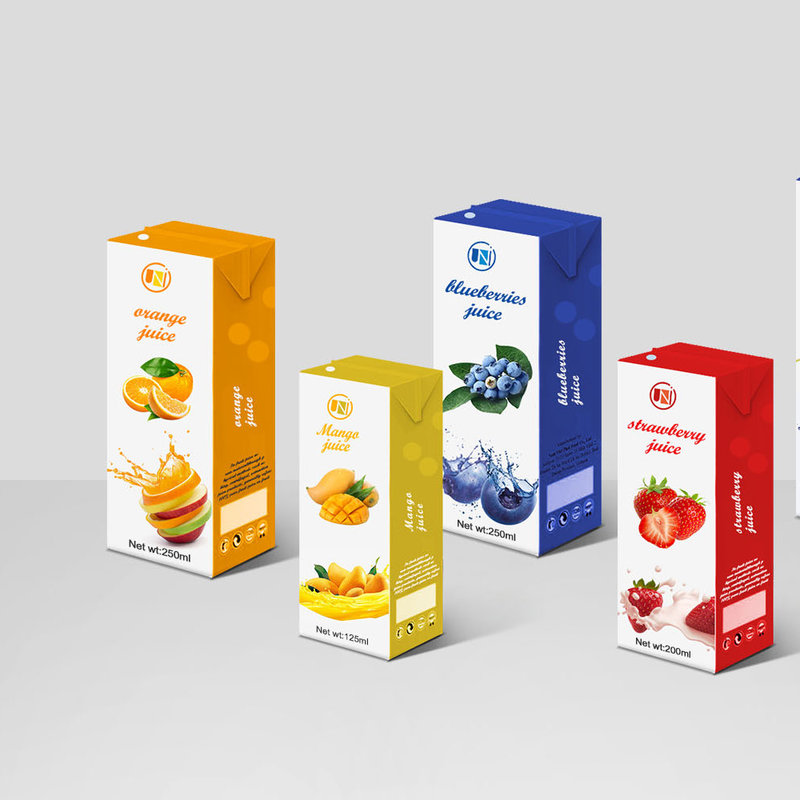 UNIPACK Packaging 200ml Liquid Carton Packaging Juice Box for Juice